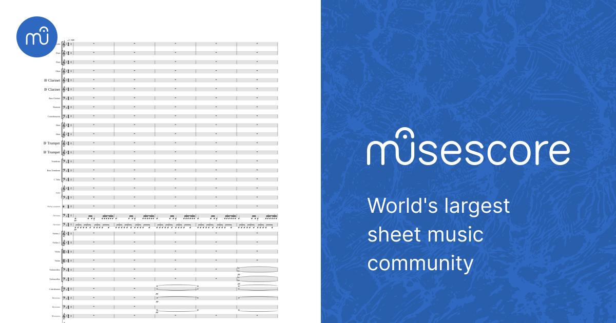 Shtorm - Ilya Mel Sheet music for Cornet, Female, Male, Flute piccolo ...