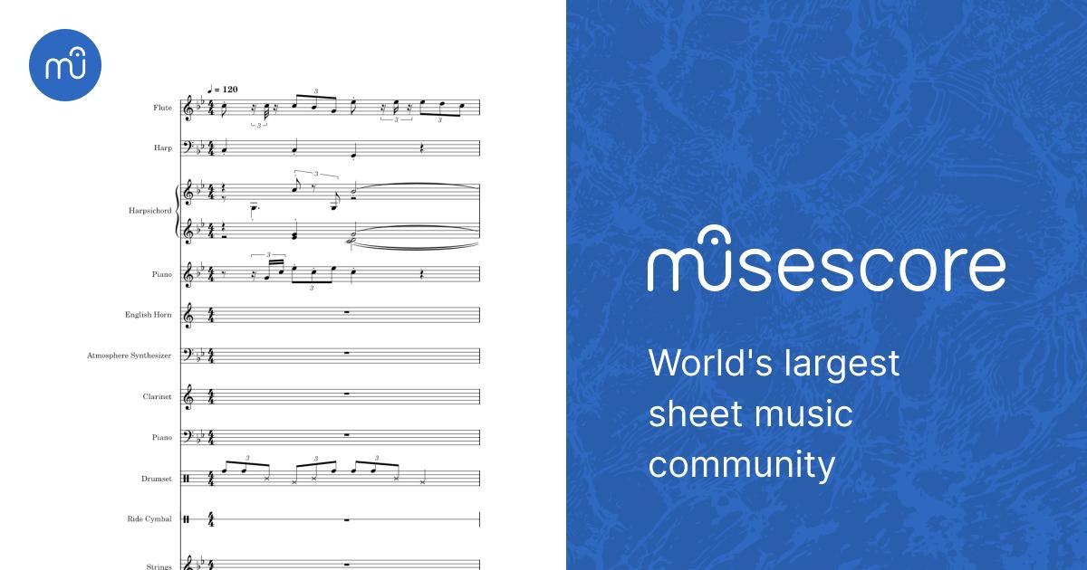 OSRS - Music - Venture Sheet music for Piano, Harpsichord, Flute, Oboe ...