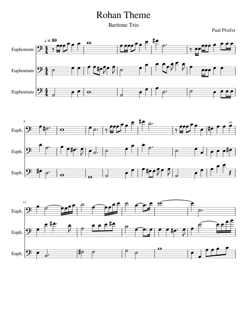 rohan theme compilation