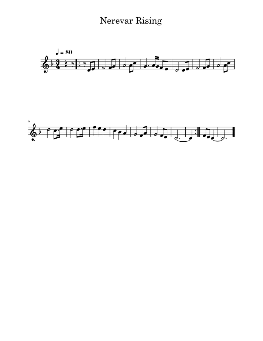 Nerevar Rising – Jeremy Soule Sheet Music for Flute (Solo) | MuseScore.com