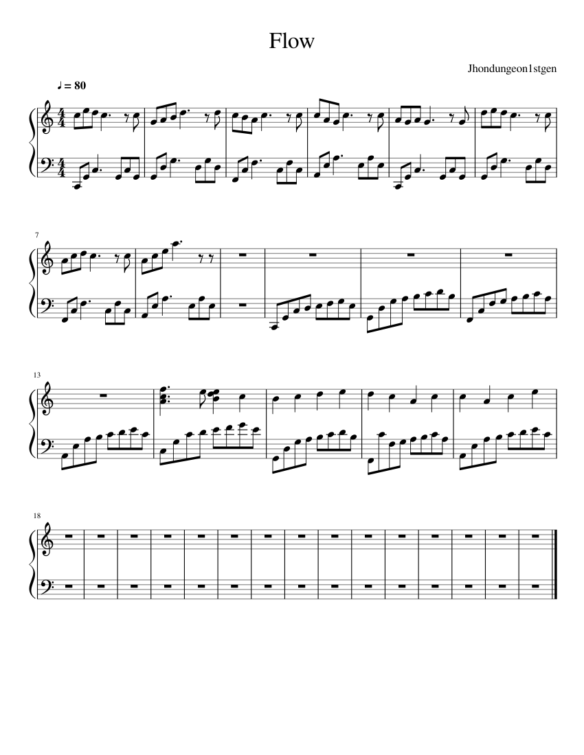Pop Sheet music for Piano (Solo) Easy | Musescore.com