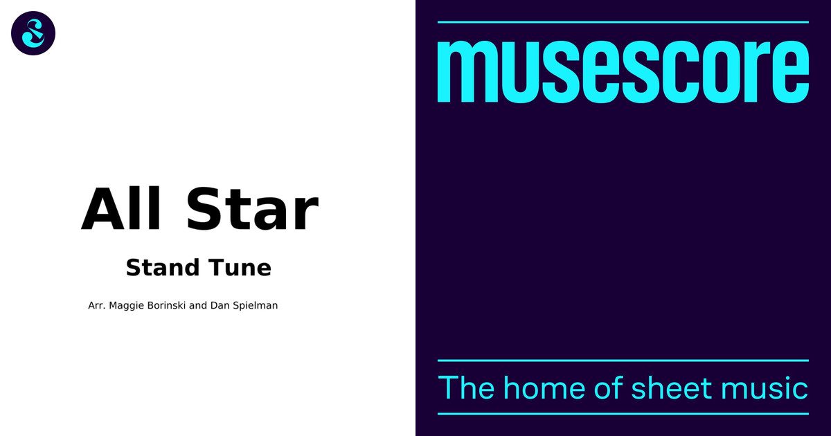 All Star final Sheet music for Trombone, Euphonium, Tuba, Flute piccolo ...