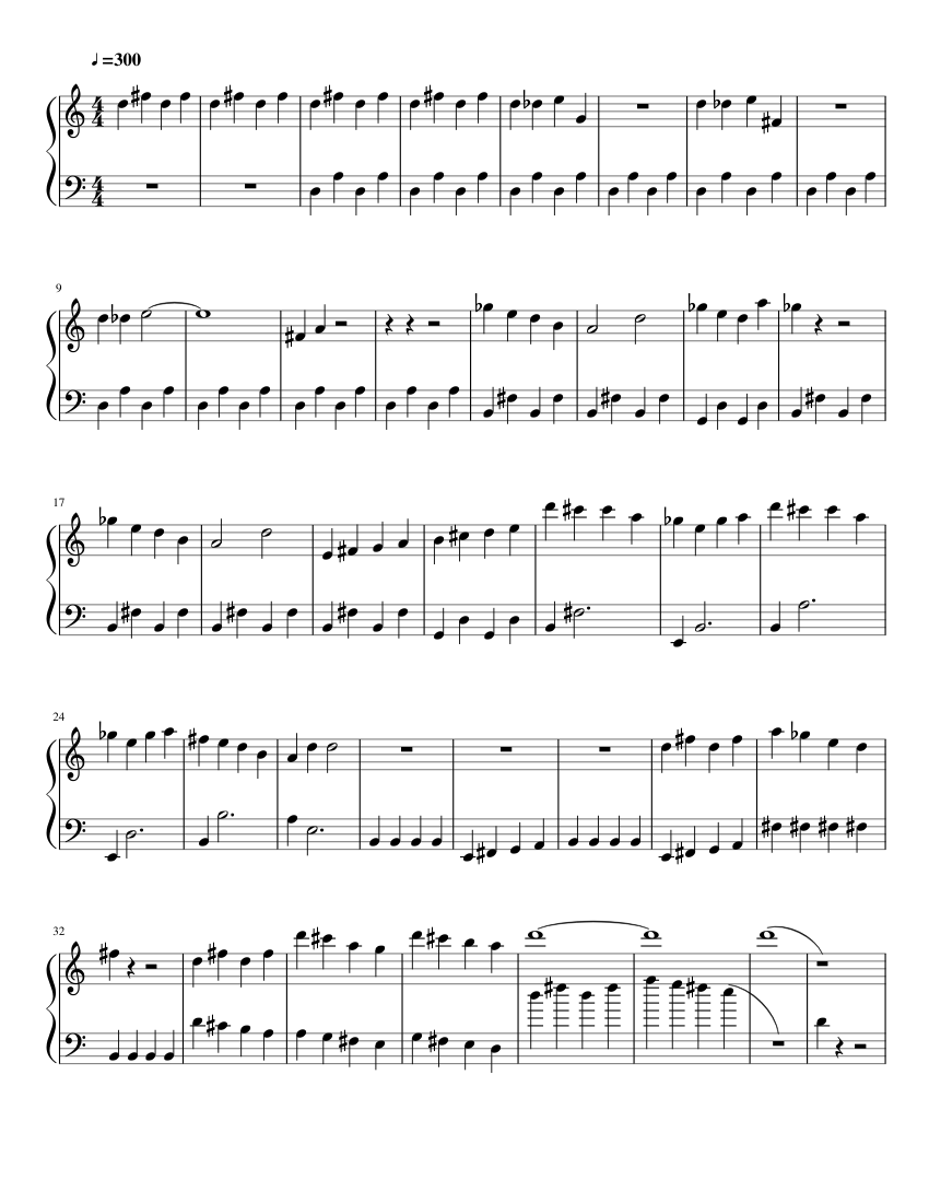 Bike Ride Sheet Music for Piano (Solo) Easy | MuseScore.com