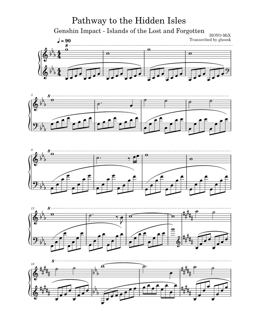 Pathway to the Hidden Isles – HOYO-MiX - Genshin Impact - Islands of ...