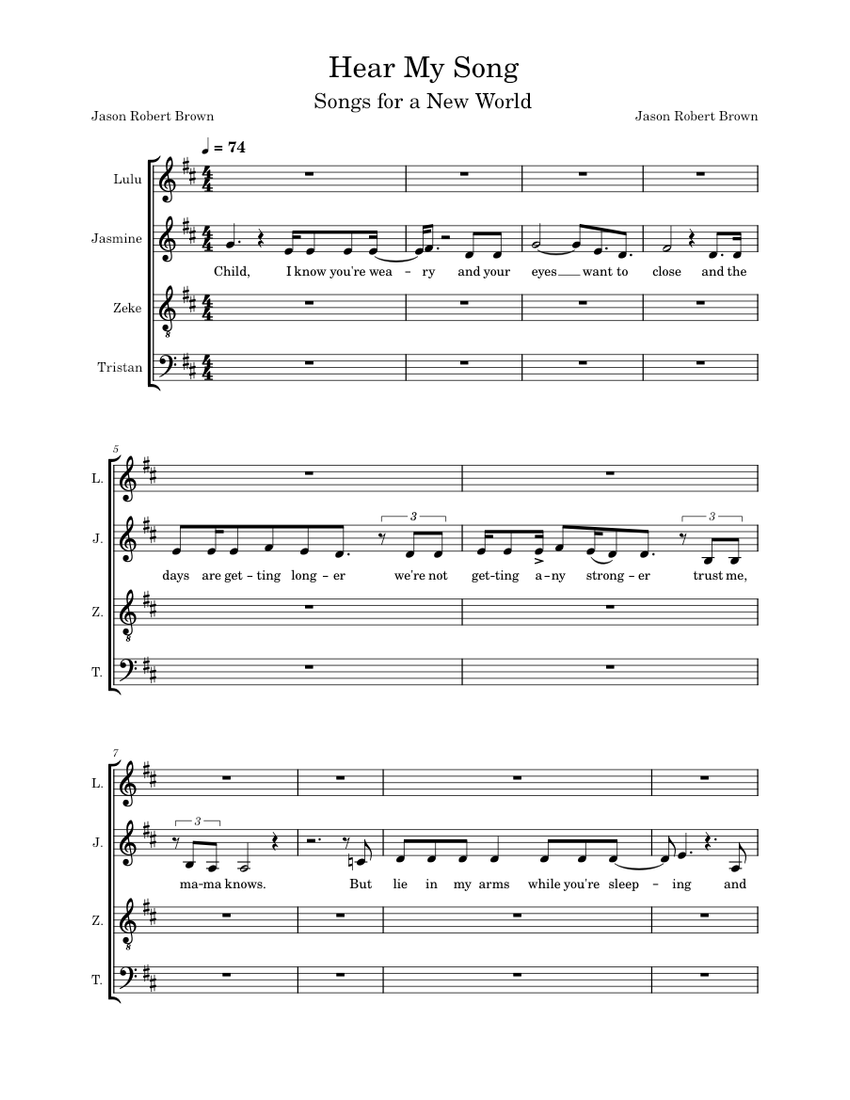 Hear My Song [Solo version] (from Songs for a New World) – Jason Robert ...