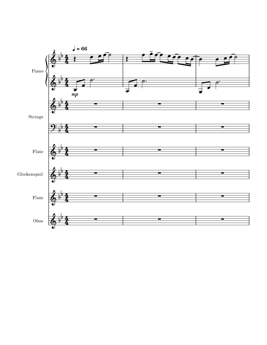 Fragile Fantasy Dragonspine OST.2 Genshin Impact Sheet Music for Piano ...
