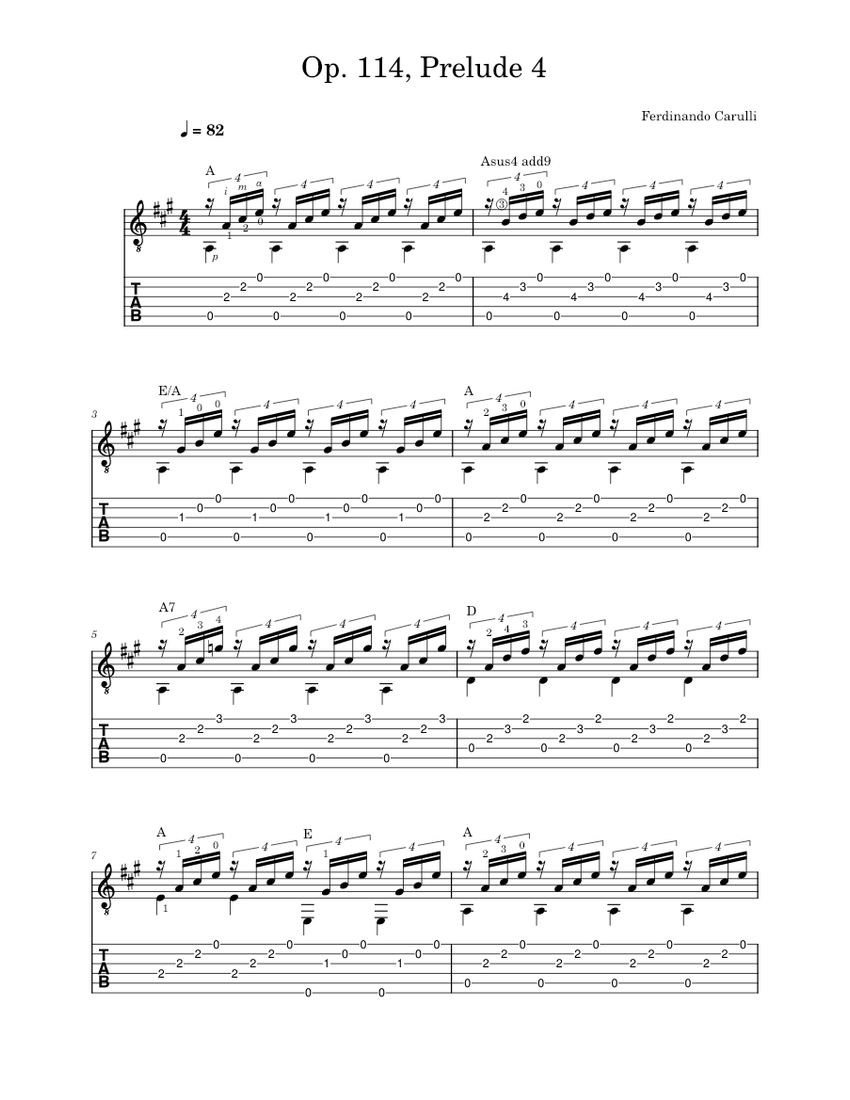 24 Preludes, Opus 114 – Ferdinando Carulli Ferdinando Carulli, 24 ...