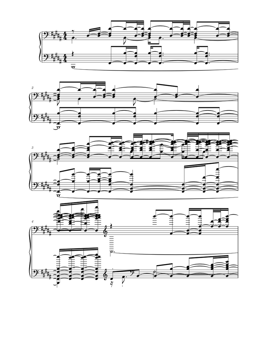 Ballade No. 2 Sheet music for Piano (Solo) | Musescore.com
