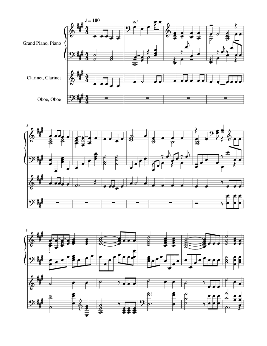 BREAD OF LIFE (Toolan) - Suzanne Toolan Sheet music for Piano, Oboe ...