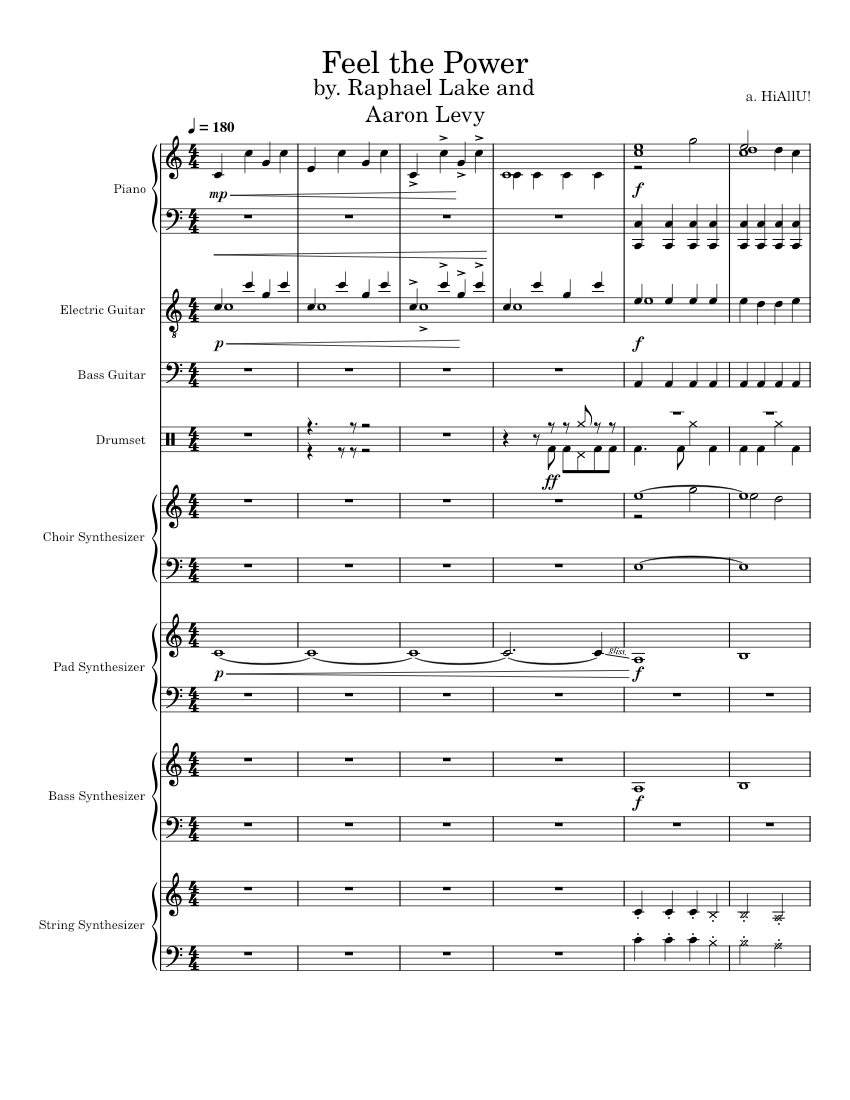 Feel The Power – Raphael Lake And Aaron Levy Feel The Power – Raphael ...