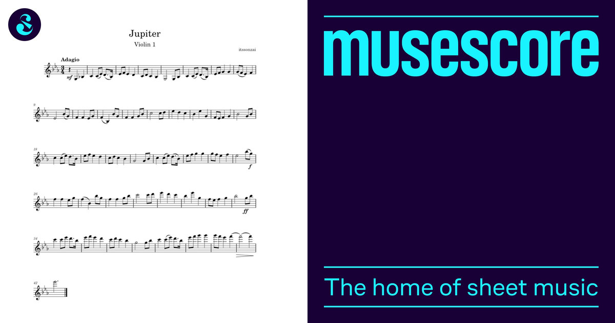 The Planets, Op.32 – Gustav Holst Sheet Music for Violin (Solo ...