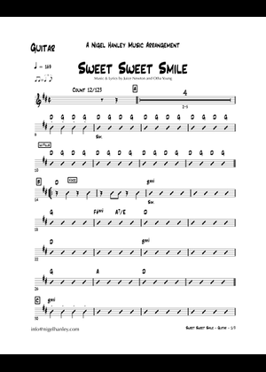 Play Official version of Sweet Sweet Smile Sheet Music by Juice Newton ...