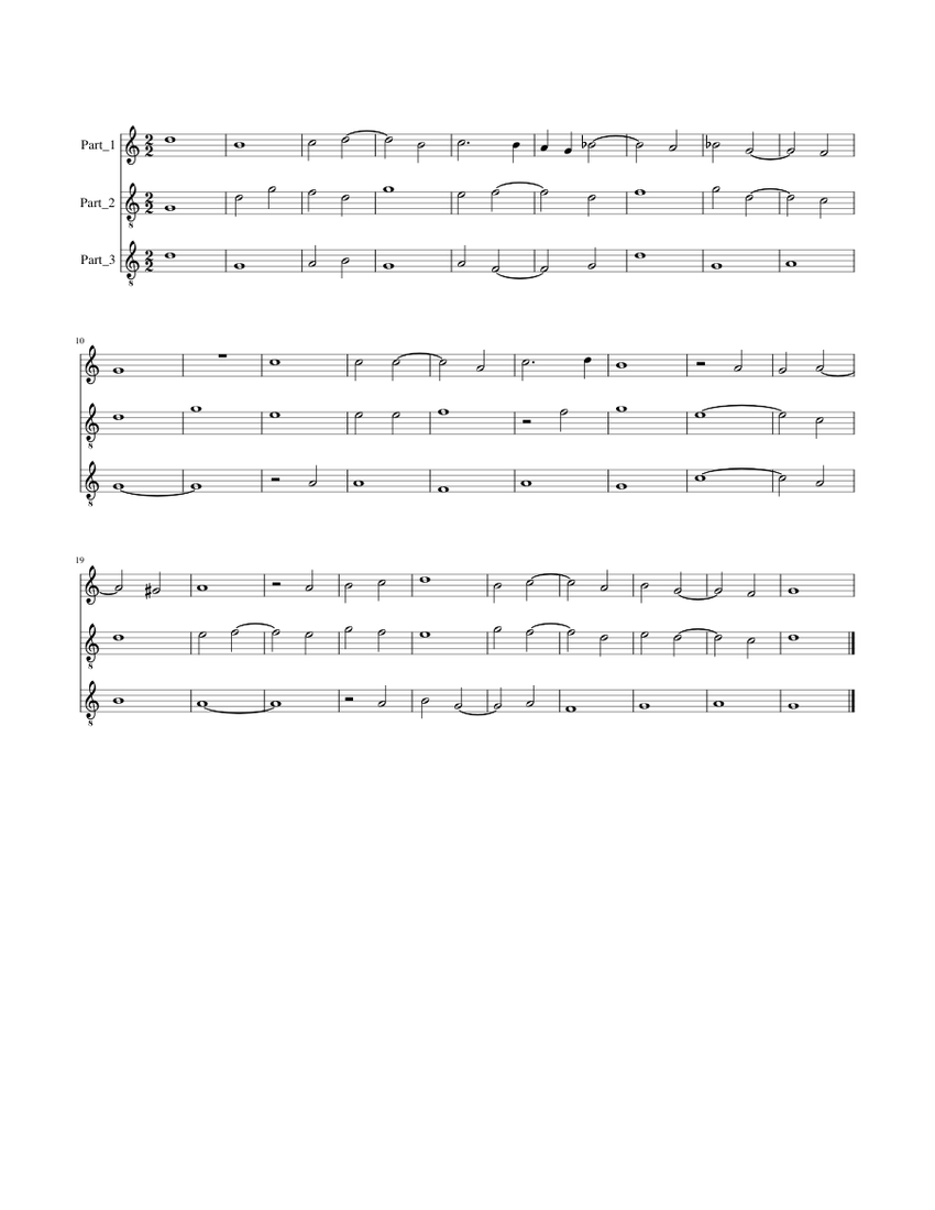 Veni sponsa Christi Sheet music for Piano (Mixed Trio) | Musescore.com