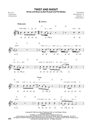 obladi oblada harmonica tabs