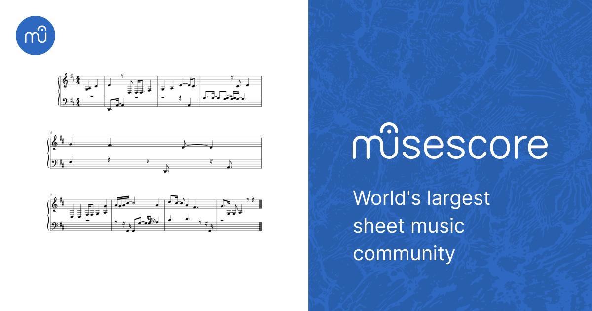 Rrfffff – Rrfff Sheet Music for Piano (Solo) Easy | MuseScore.com