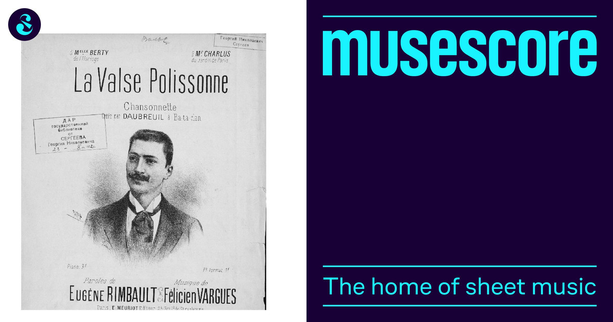 la valse polissonne – Félicien Vargues Sheet music for Piano, Violin ...