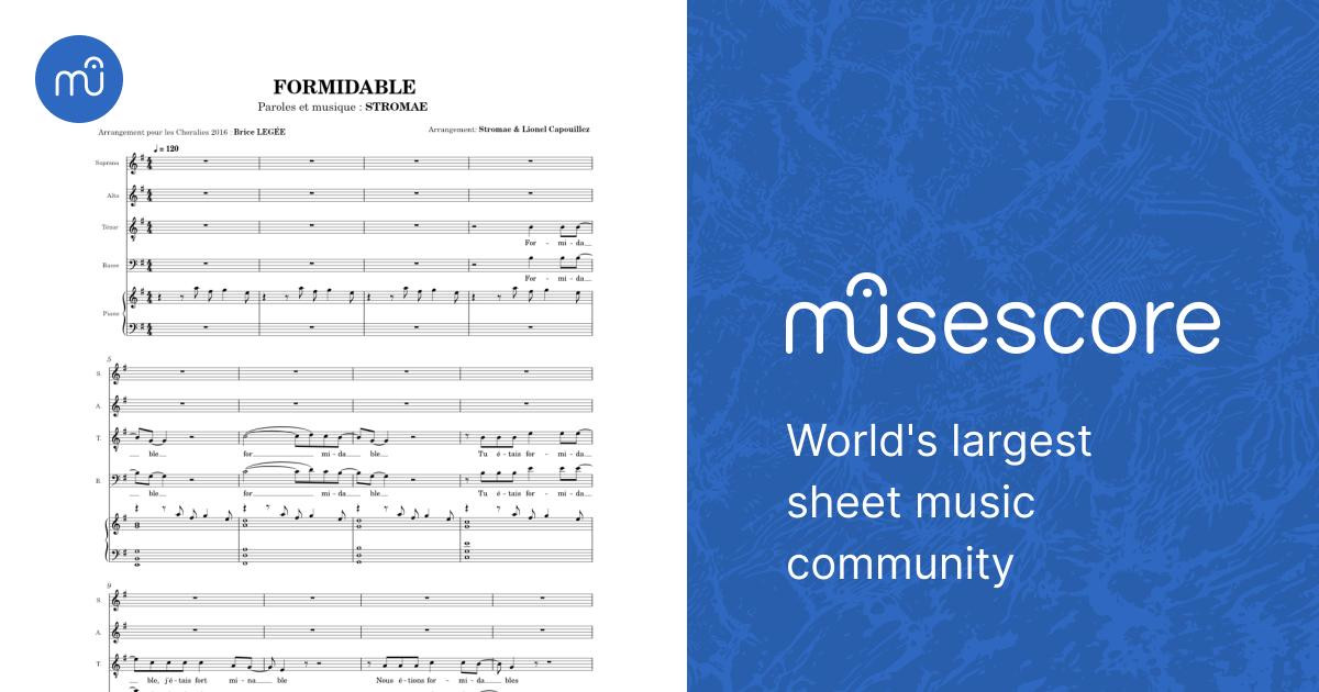 stromae formidable paroles