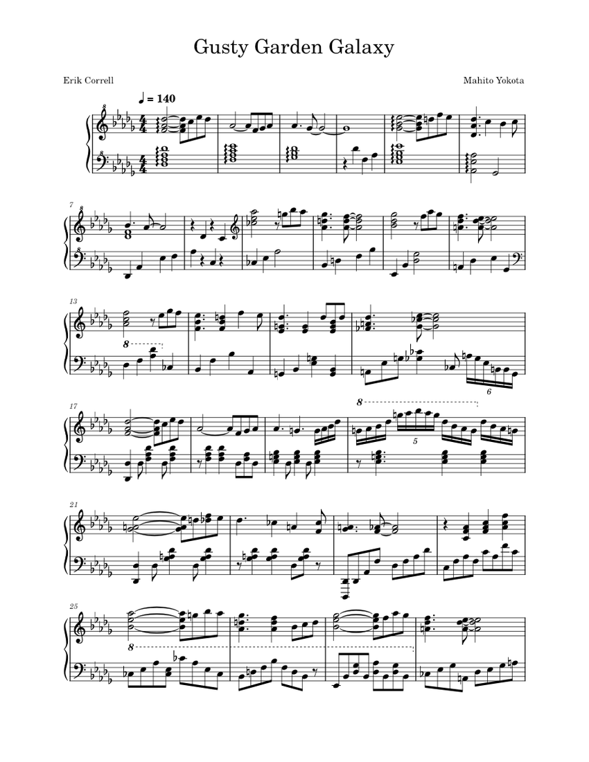 Gusty garden galaxy – Mahito Yokota Super Mario Galaxy - Gusty Garden ...