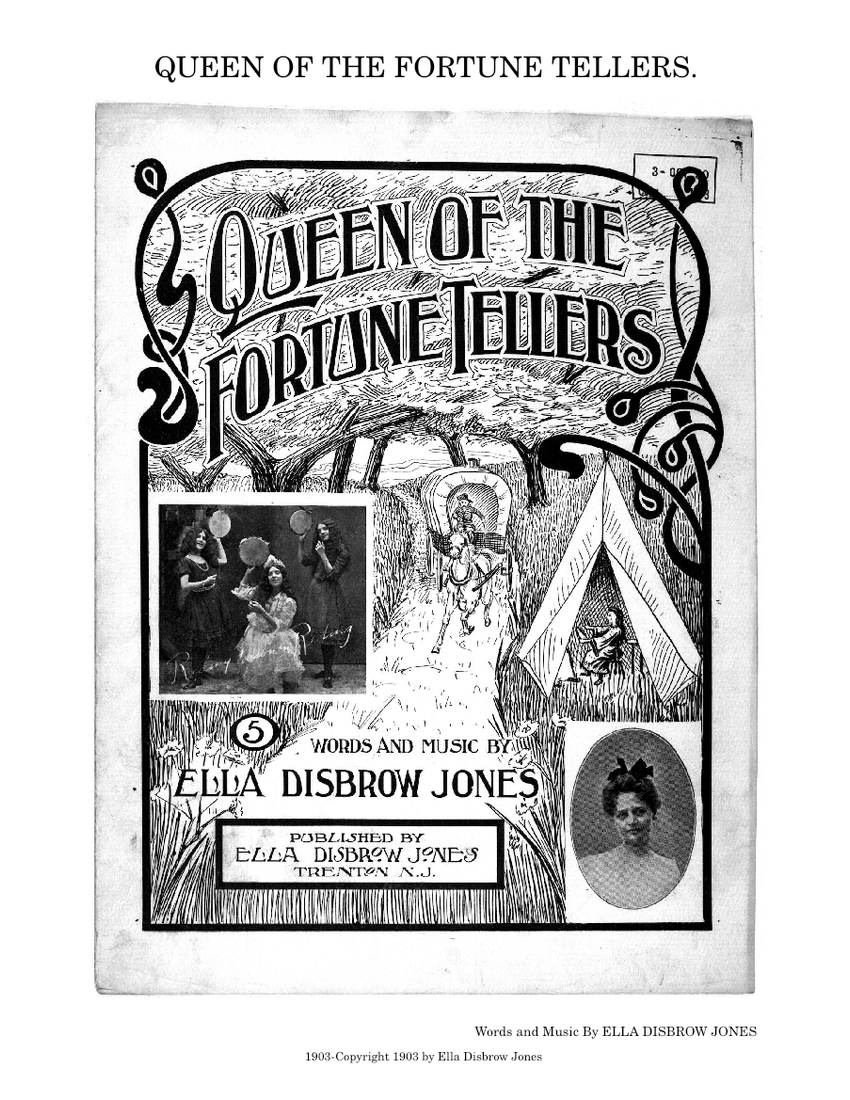 Queen of the Fortune Tellers (1903) – Ella Disbrow Jones - piano tutorial