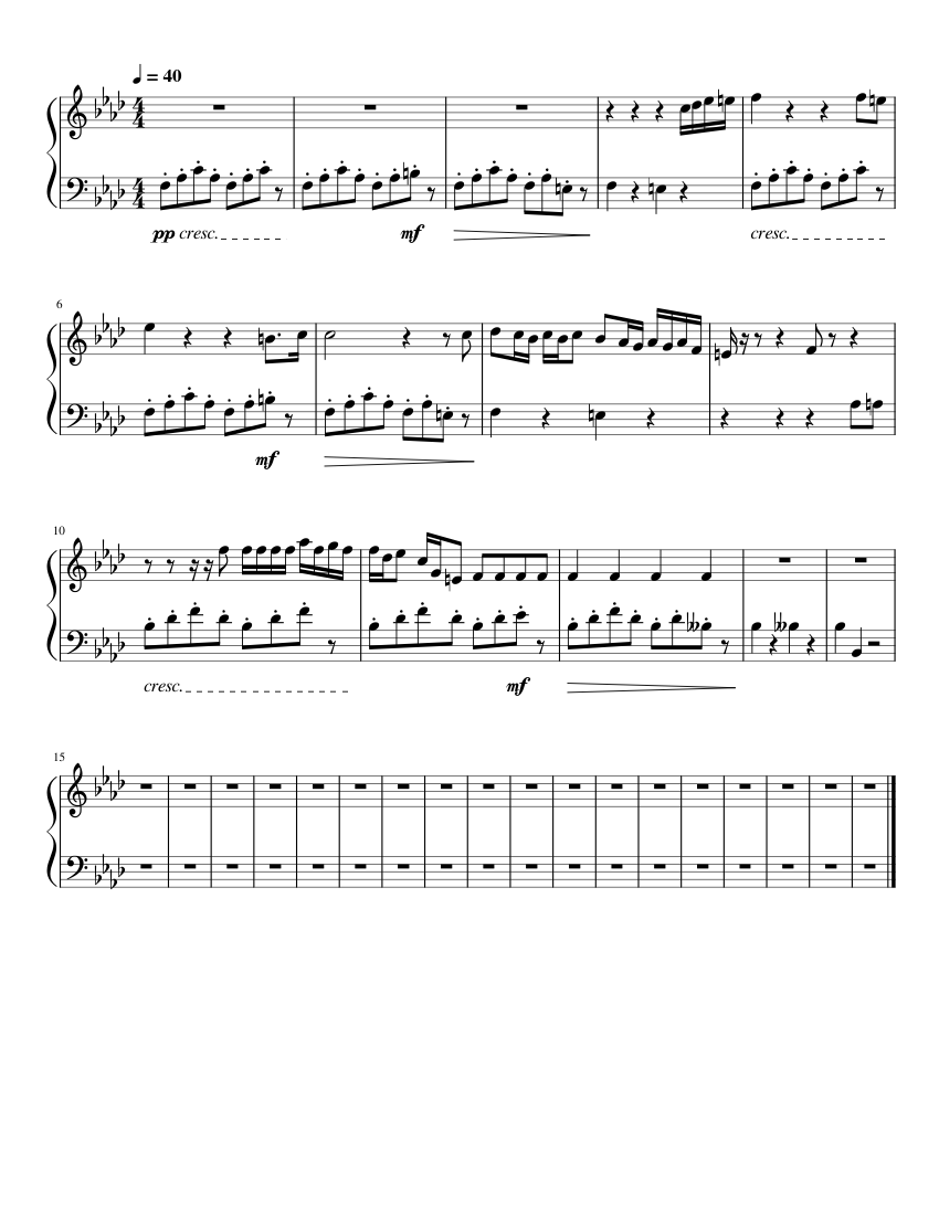 Oh! You caught me monologuing! Sheet music for Piano (Solo) | Musescore.com