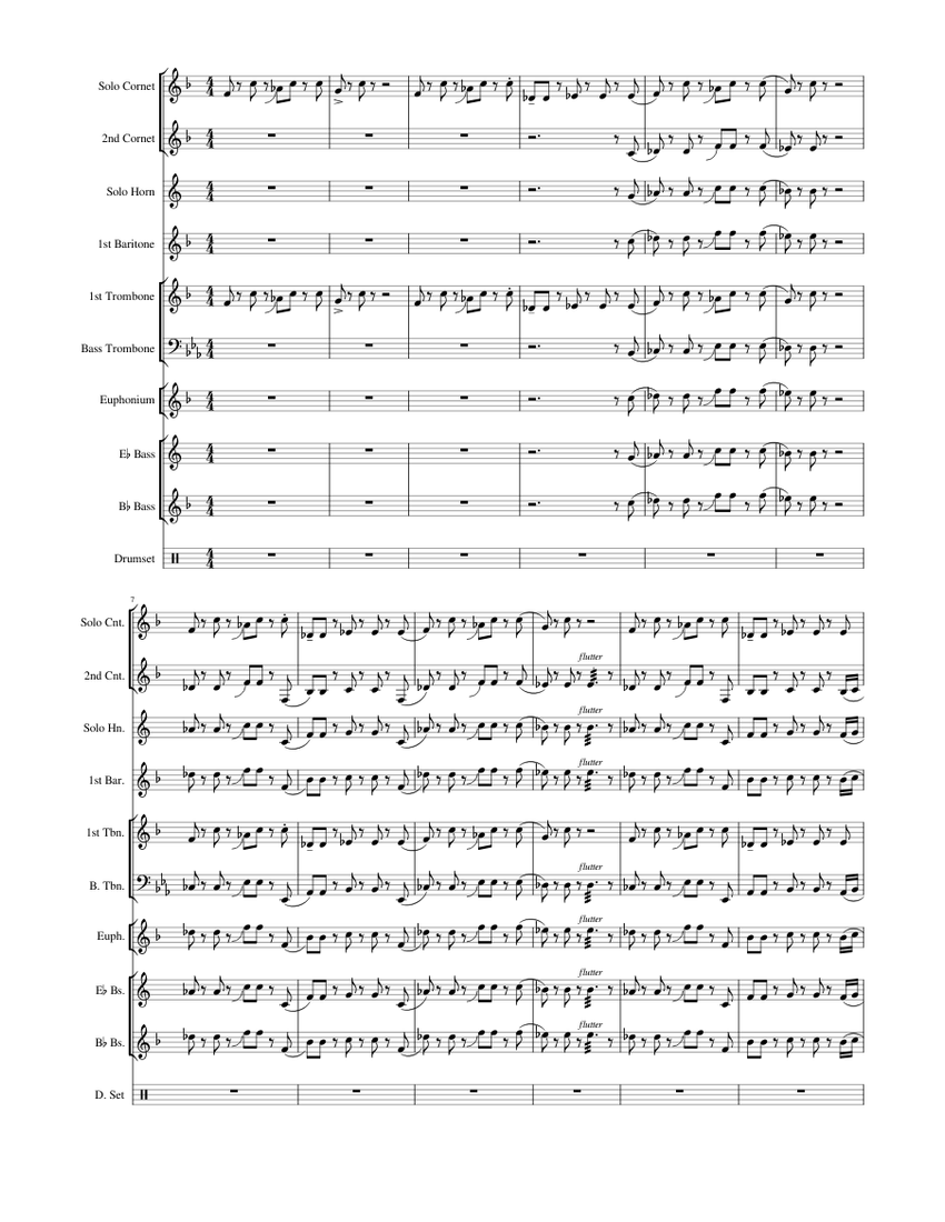 number nine Sheet music for Trombone, Cornet, Euphonium, Tuba & more ...