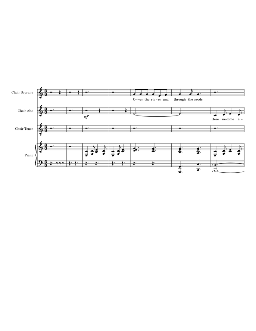 Christmas...In About Three Minutes Sheet music for Piano, Vocals (Piano ...