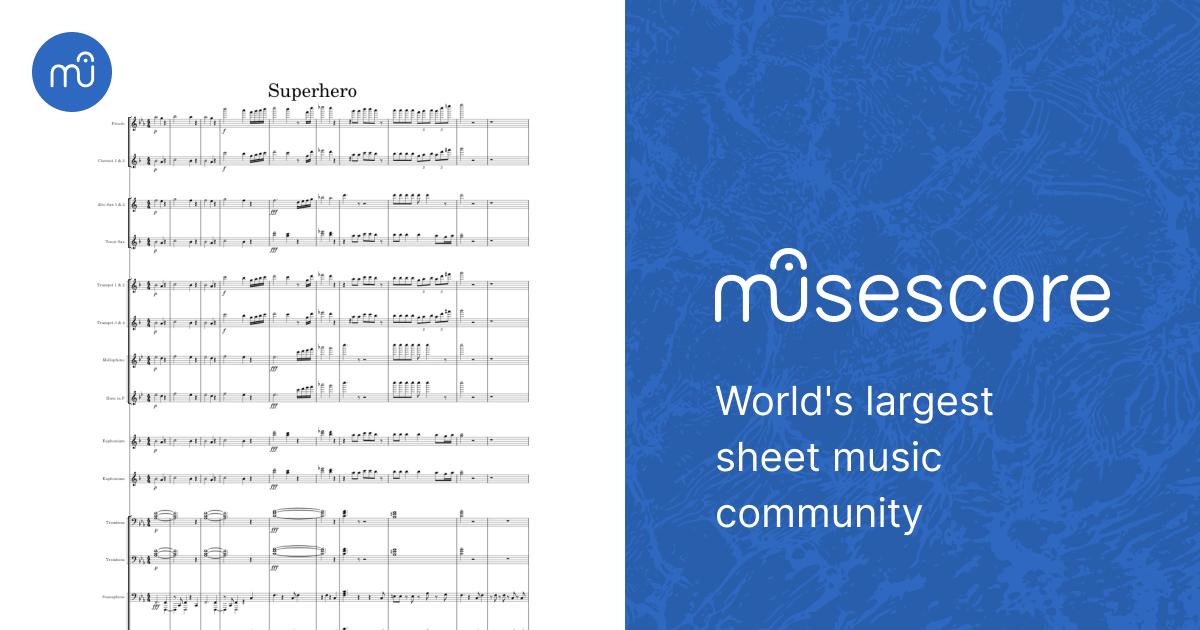 Superhero – Metro Boomin Superhero- Metro Sheet Music for Trombone ...