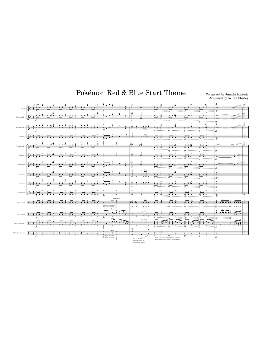 Pokemon - red and blue intro and start theme – Misc Computer Games ...