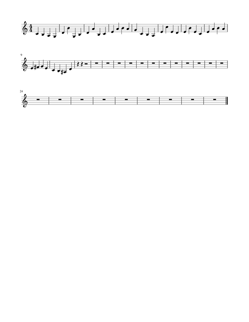 Beware_Intro Sheet Music for Violin (Solo) | MuseScore.com