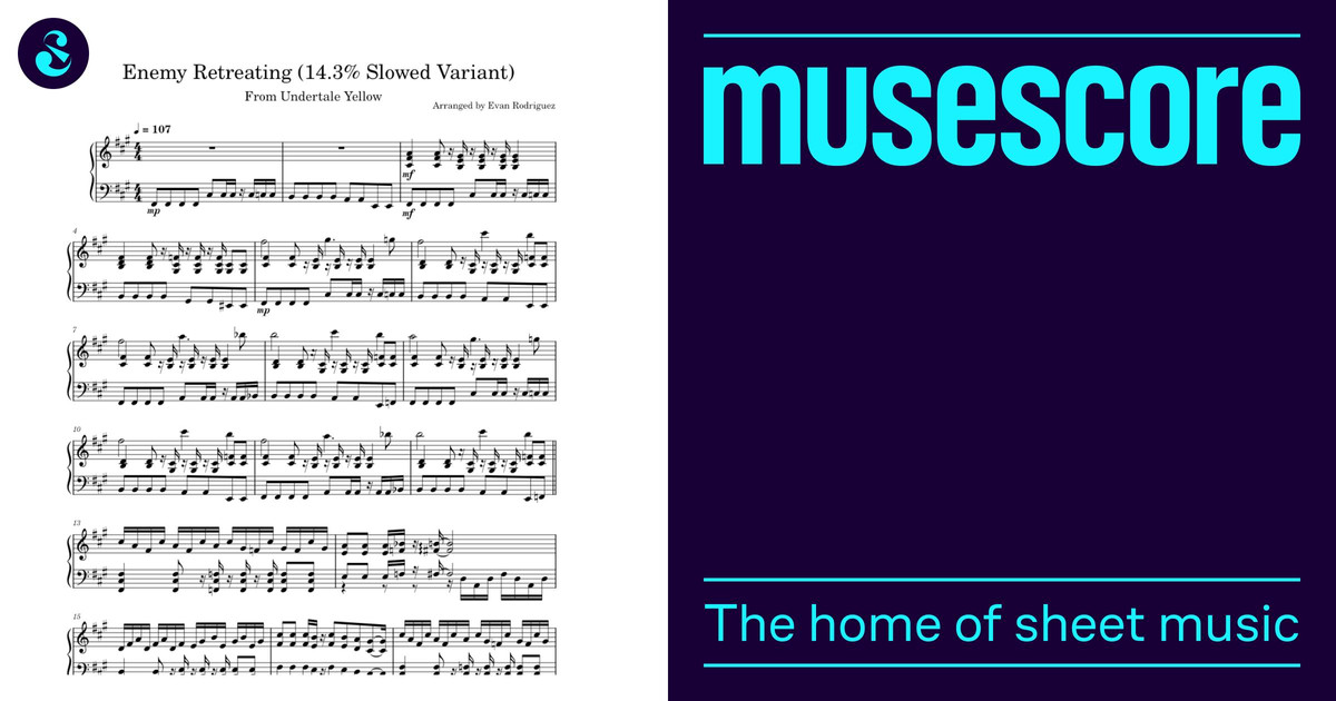 Enemy Retreating – MasterSwordRemix Sheet Music for Piano (Solo ...
