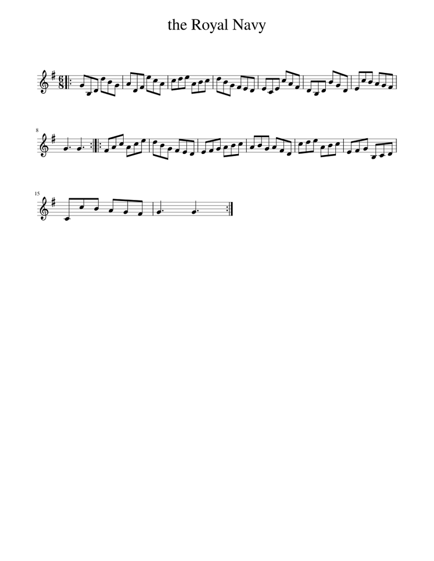 the Royal Navy Sheet music for Piano (Solo) | Musescore.com