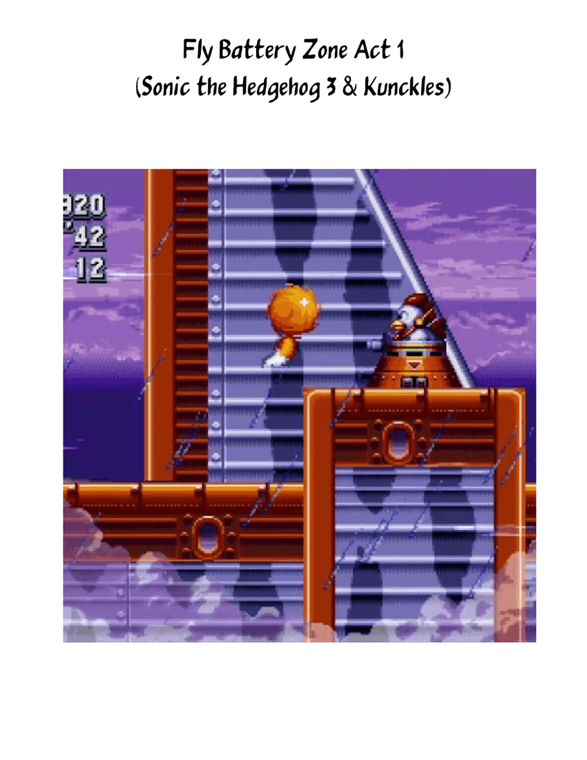 Flying Battery Zone Act 1 remastered Sheet music for Piano, Flute, Drum ...