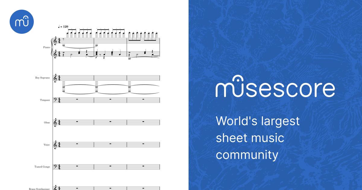 OSRS - Music - Dunjun Sheet music for Piano, Synth voice, Oboe, Timpani ...