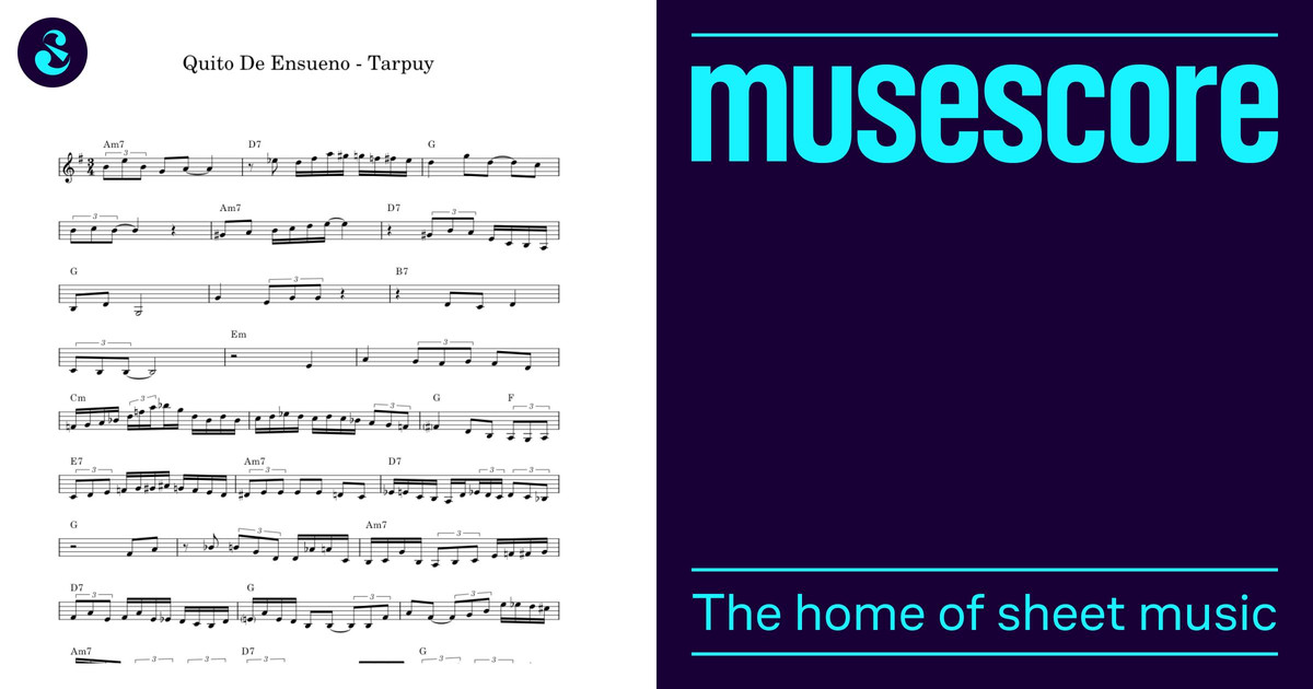 Quito De Ensueno - Tarpuy Sheet music for Piano (Solo) Easy | Musescore.com