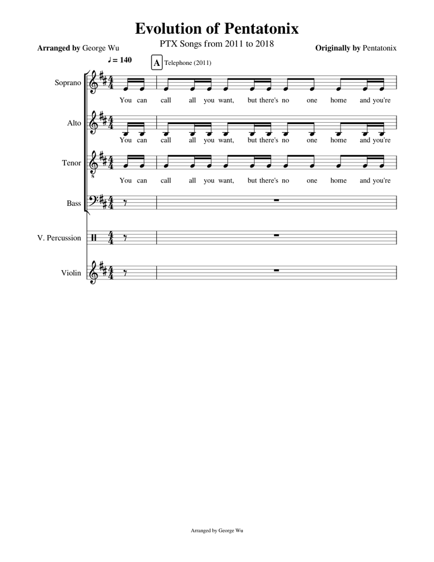 pentatonix evolution of