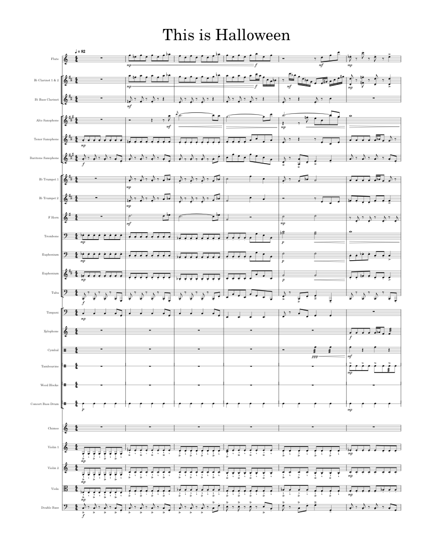 This Is Halloween (from The Nightmare Before Christmas) – Danny Elfman ...