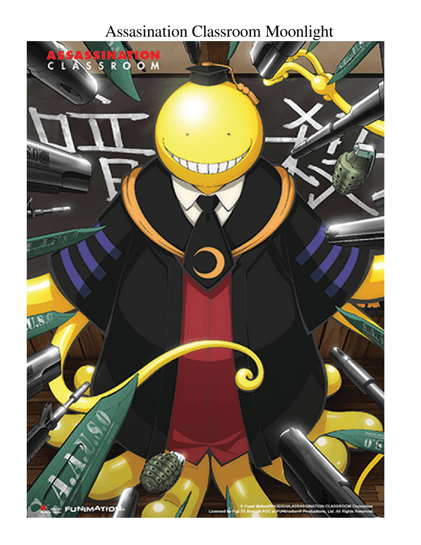 Assassination Classroom Moonlight Sheet music for Piano (Solo ...