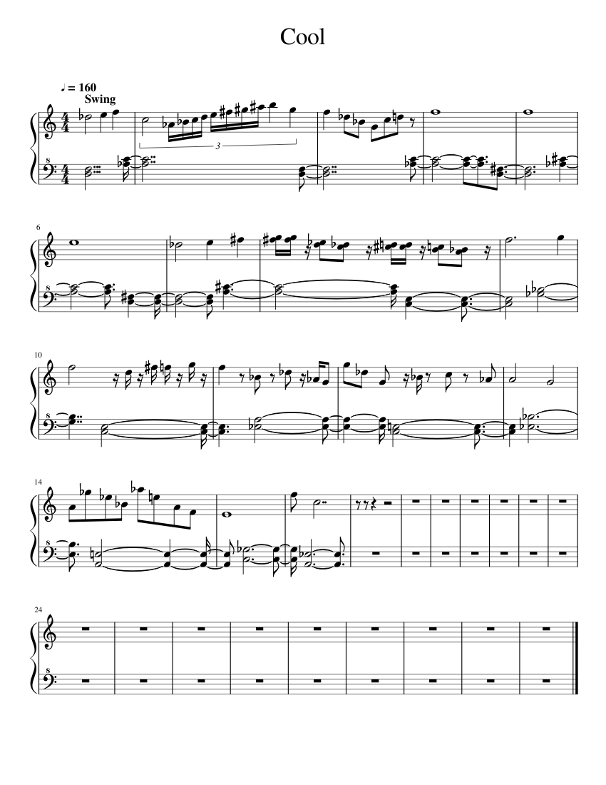 Cool Sheet music for Piano (Solo) Easy | Musescore.com