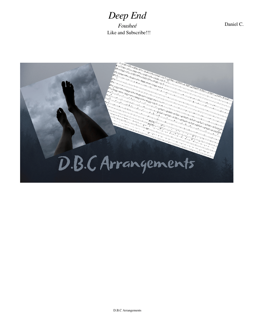 Deep End Sheet Music for Trombone, Euphonium, Tuba, Flute piccolo ...