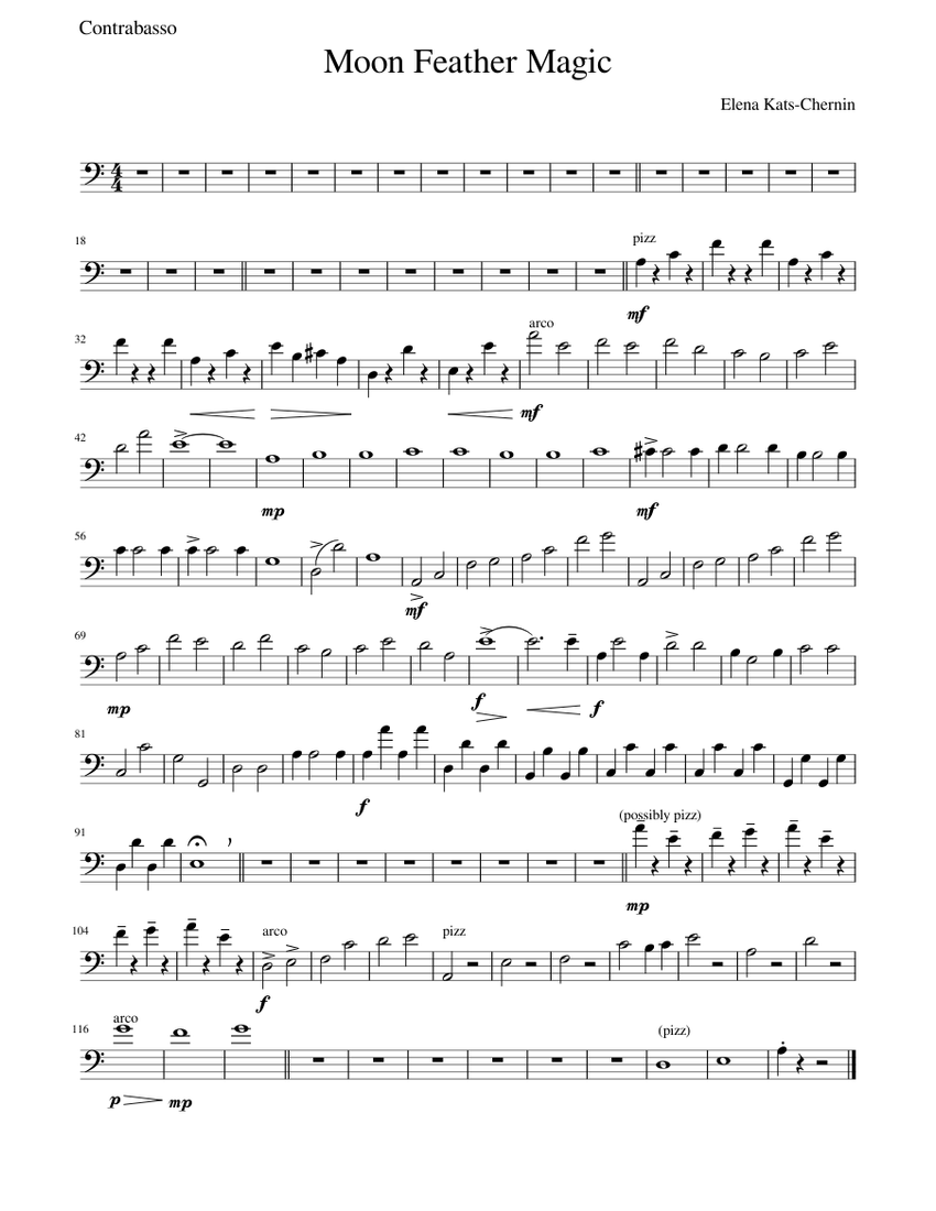 Moon Feather Magic Sheet music for Piano (Solo) Easy | Musescore.com