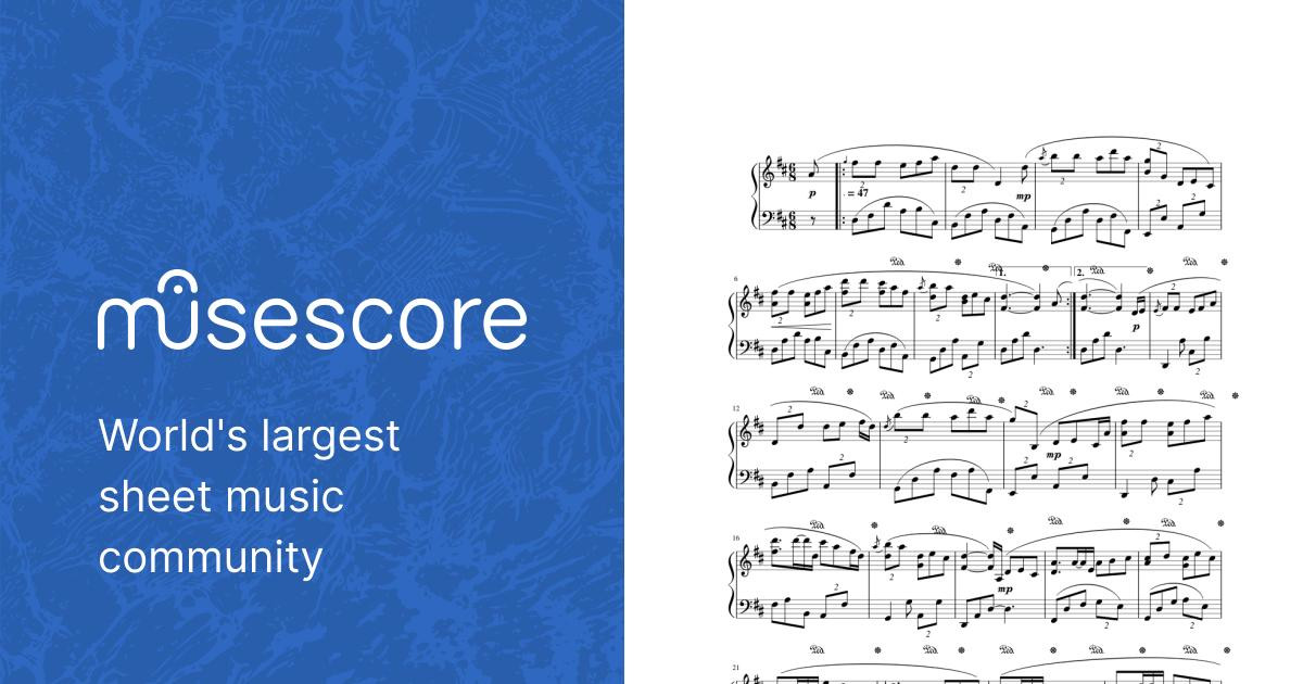 Hope - Yiruma Sheet Music for Piano (Solo) | MuseScore.com