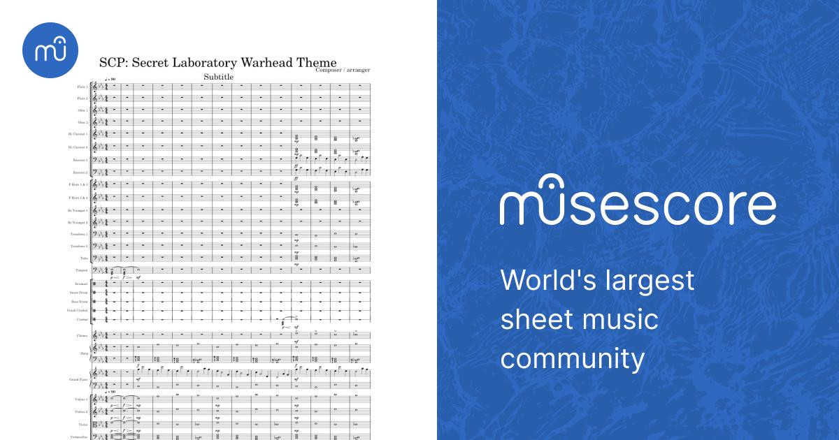 The SCP Foundation Main Theme – Ajoura Secret Laboratory Alpha Warhead ...