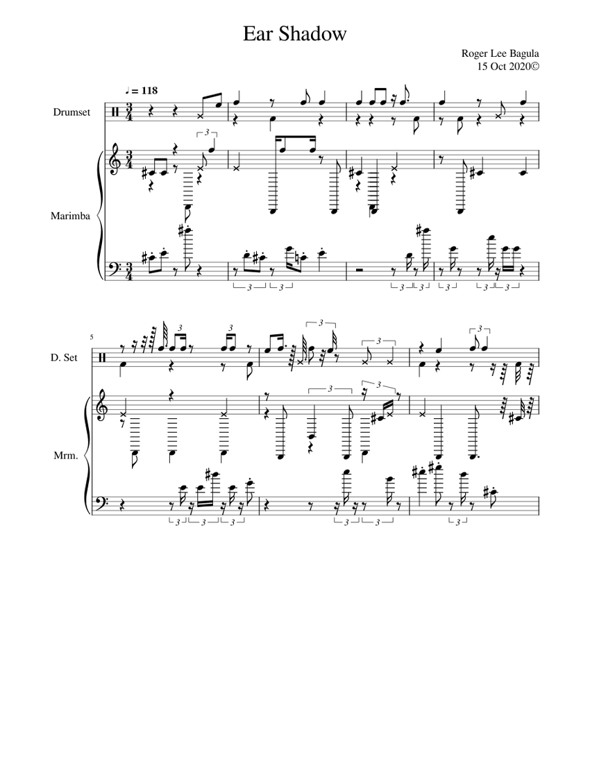 Ear_Shadow - piano tutorial