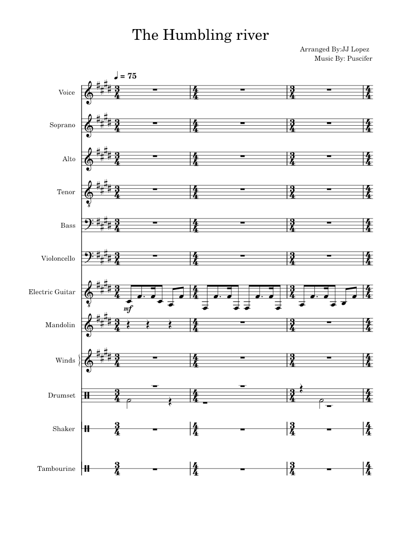 The humbling river – Puscifer The_Humbling_river Sheet music for ...