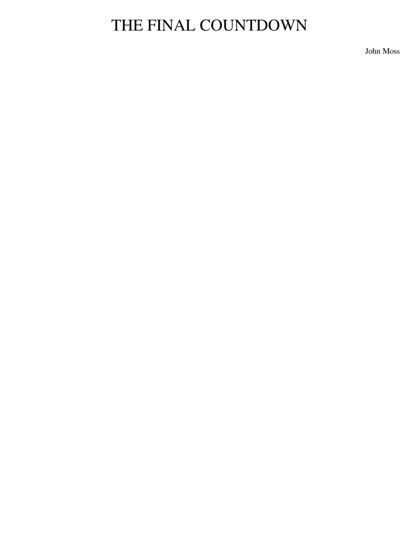 THE FINAL COUNTDOWN Sheet music for Trombone, Tuba, Flute, Clarinet in ...