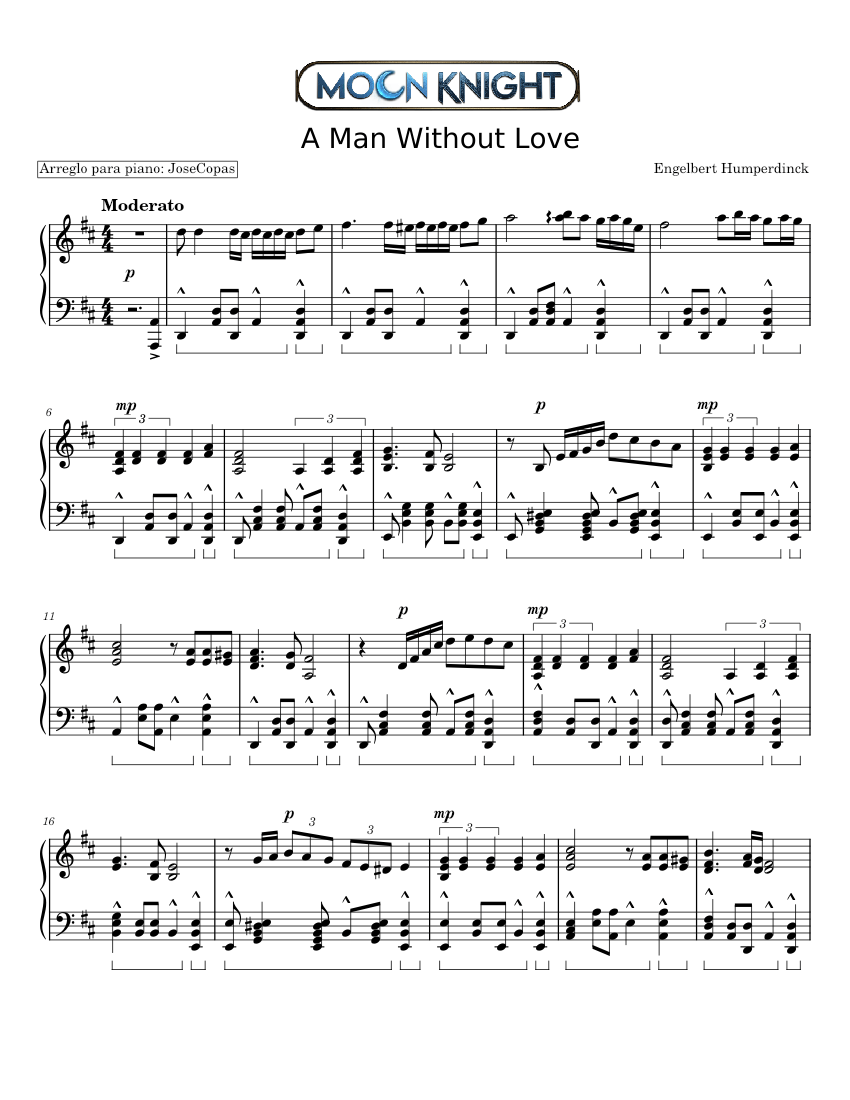 A man without love – Engelbert Humperdinck A Man Without Love ...