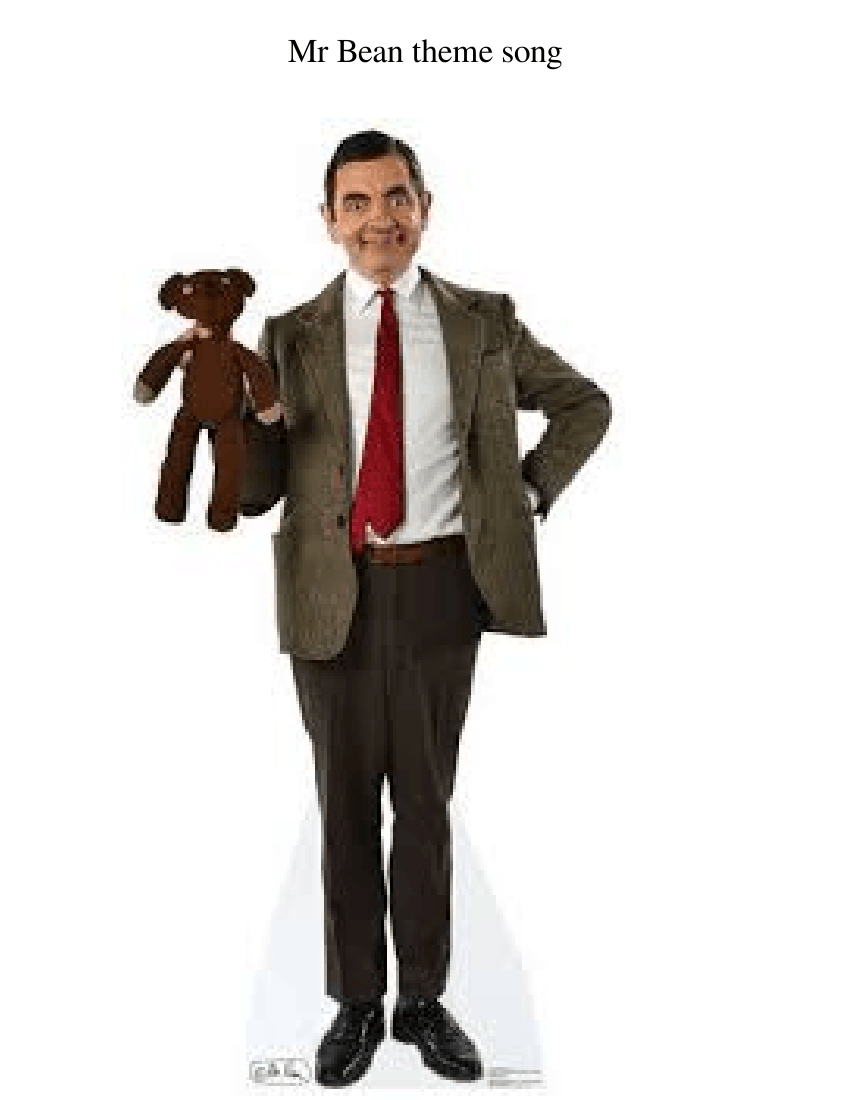 Mr Bean theme song Sheet music for Piano (Solo) | Musescore.com
