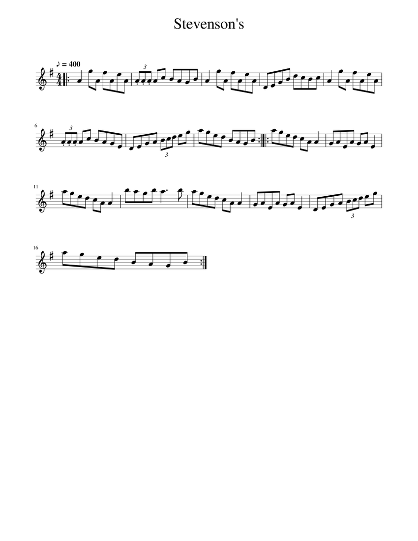 Stevenson's Sheet music for Piano (Solo) | Musescore.com