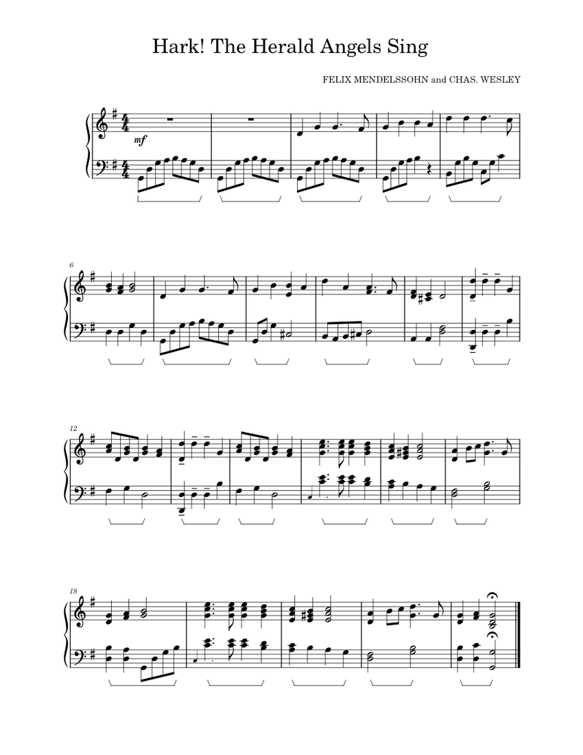 Hark! The Herald Angels Sing – Charles Wesley Hark! The Herald Angels ...