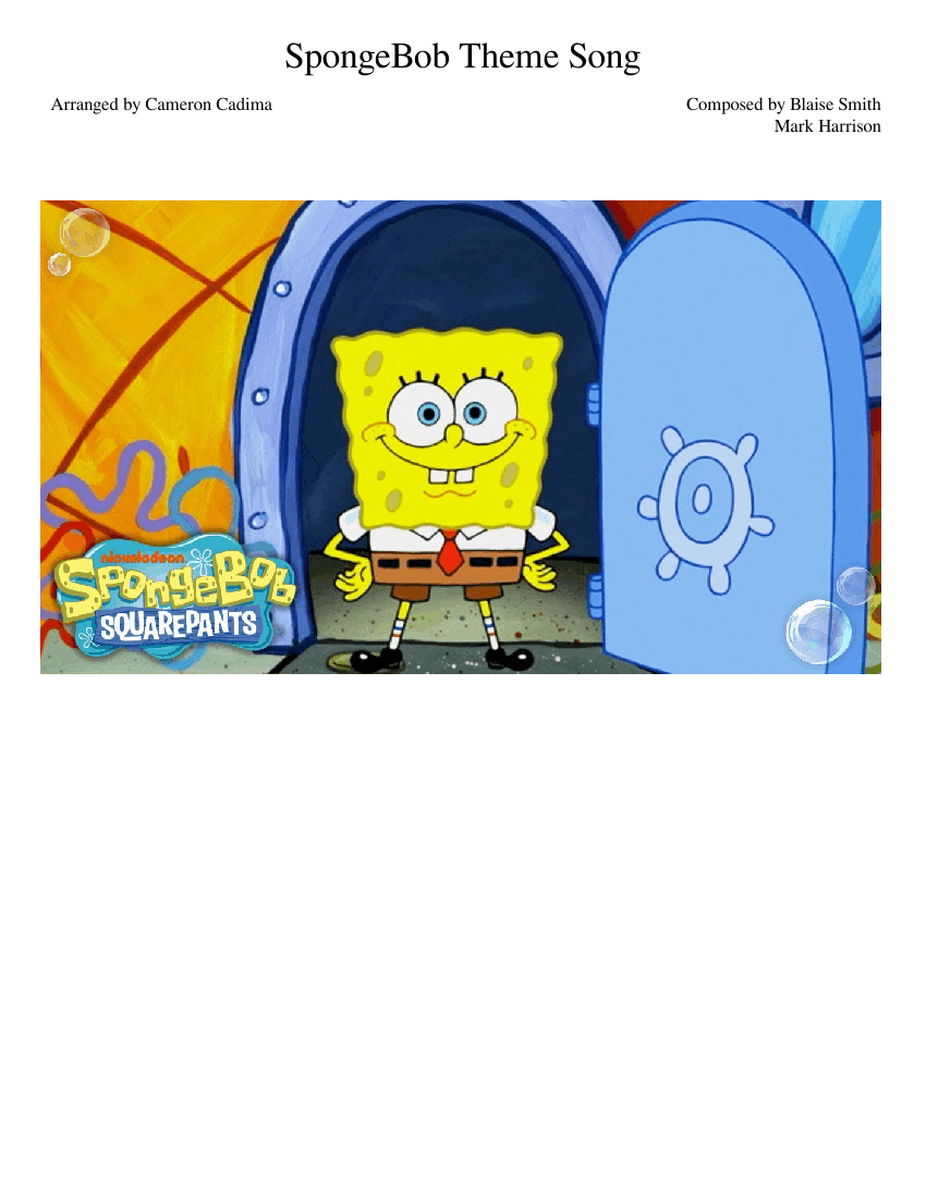 theme spongebob squarepants